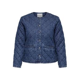 Only Carmakoma Steppjacke in Medium Blue Denim | Gr.: 46