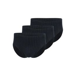 Schiesser Mini Slip / Unterhose Cotton Casual Organic Cotton in Schwarz | Gr.: 3XL