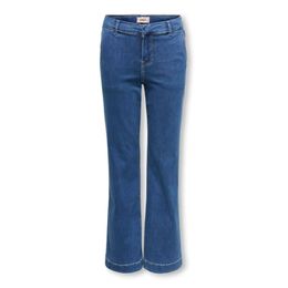 KIDS Only Jeans mit weitem Bein in Medium Blue Denim | Gr.: 140