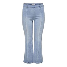 Only Carmakoma Flared fit jeans in Light Blue Denim | Gr.: W44/L32
