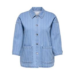 Only Carmakoma Jeansjacke in Light Blue Denim | Gr.: 46