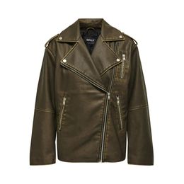 Only Kunstlederjacke in Wren | Gr.: XS
