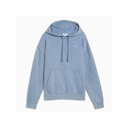 Puma Elevated Relaxed Wash mit K&auml;gurutaschen in Hellblau | Gr.: M