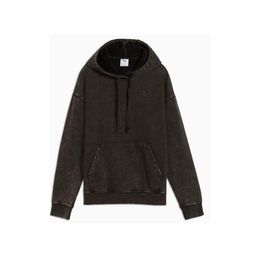 Puma Elevated Relaxed Wash mit K&auml;gurutaschen in Schwarz | Gr.: XL