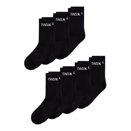 TWO SOON Socken in Black | Gr.: 34-36