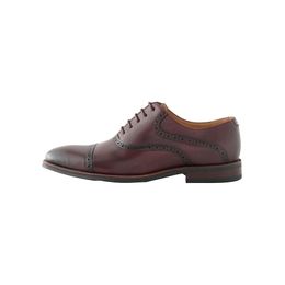next Schn&uuml;rschuh 'Oxford' Herren Gr&ouml;&szlig;e 47 burgunder