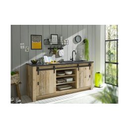 Höffner Kombi 1PPAK7 ¦ holzfarben ¦ Maße (cm): B: 201 H: 93 » Höffner