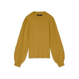 V&eacute;ro Moda VERO MODA Pullover 'VMNEWLIMONE' Damen Gr&ouml;&szlig;e S goldgelb