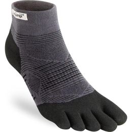 injinji Run Original Weight Mini-Crew Bekleidung Unisex schwarz XL