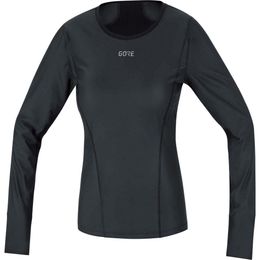 Gore Windstopper Baselayer Thermo Long Sleeve Shirt Bekleidung Damen schwarz XL
