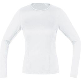 Gore Baselayer Thermo Long Sleeve Shirt Bekleidung Damen wei&szlig; XS