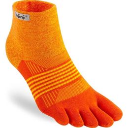 injinji Trail Midweight Mini-Crew Bekleidung Damen orange M