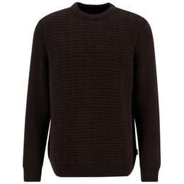 Barbour Rundhals-Pullover Cleveland Dark Oak (Gr&ouml;&szlig;e: XXL)