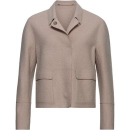 WHITE LABEL Wolljacke Beige (Größe: 38)