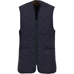 Barbour Steppweste / Zip-In Liner Navy/Dress (Gr&ouml;&szlig;e: 34)