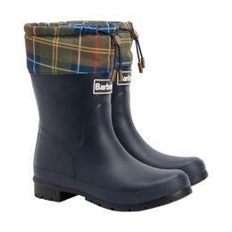 Barbour Gummistiefel Mowbray Navy/Classic Tartan (Gr&ouml;&szlig;e: 9)