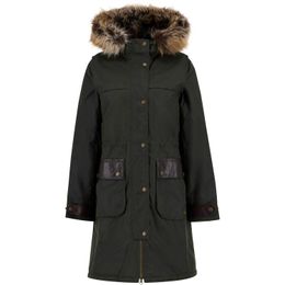 Barbour Wachsmantel Durham City Fern (Gr&ouml;&szlig;e: 10)