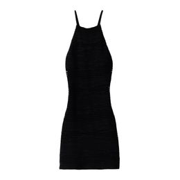Bershka Kleid Damen Größe 34 schwarz Winterkleid