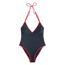 next Badeanzug Damen Gr&ouml;&szlig;e L rot / schwarz