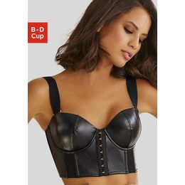 Petite Fleur Gold Corsage schwarz Gr. 80 Cup C für Damen