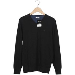 Tom Tailor Pullover Herren Größe L Second Hand schwarz