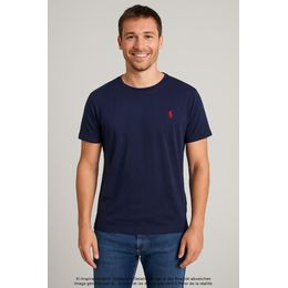 Polo Ralph Lauren T-Shirt Herren Größe M Second Hand marine