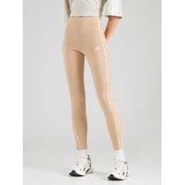 adidas Sportswear Sporthose Damen Gr&ouml;&szlig;e XXXS/XXS sand / wei&szlig;