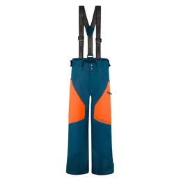 Trollkids Ski-/ Snowboardhose "Kongsberg" in T&uuml;rkis - 48% | Gr&ouml;&szlig;e 116 | Kinderhosen