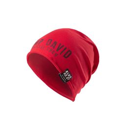 CAMP DAVID Beanie male Red size One Size