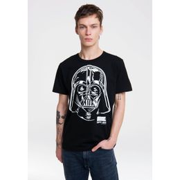 logoshirt Damen T-Shirt "Star Wars", schwarz, Gr. L, bedruckt, 100% Baumwolle, Shirts, mit lizenziertem Original-Print