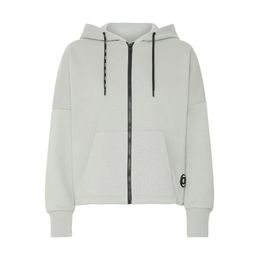 oxmo Sweatjacke 'Sanice' Damen Gr&ouml;&szlig;e XS stone / schwarz