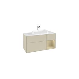 Villeroy & Boch V&B Waschtischunterschrank Finion 120cm, Pl w m, Rg r si G m La, si G m La ; Villeroy & Boch (F301HJHJ)