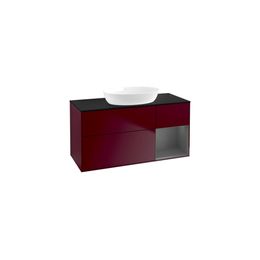 Villeroy & Boch V&B Waschtischunterschrank Wandbeleuchtung Finion 120cm, Pl b m, Reg Anthrac. m Lac, Peo m ; Villeroy & Boch (GA72GKHB)