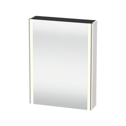 Duravit Universal-Spiegelschrank XSquare 60x15,5x80cm, 1 Tür, LED, An R, No w m (XS7111R39390000)