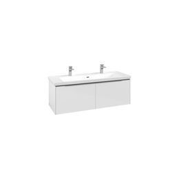 Villeroy & Boch V&B Waschtischunterschrank Subway 3.0 127,2x42,9x47,8cm, m LE/Gr AL g, Bri wh. ; Villeroy & Boch (C601L0VE)
