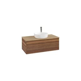 Villeroy & Boch V&B Waschtischunterschrank ohne Frontstruktur Antao 100x36x50cm, HL, WBP hon. Oa, w. wal ; Villeroy & Boch (K31051HM)