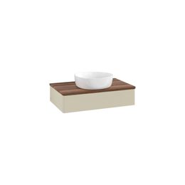 Villeroy & Boch V&B Waschtischunterschrank ohne Frontstruktur Antao 80x19x50cm, WBP w. wal, si Gr m Lac ; Villeroy & Boch (K08012HJ)