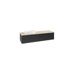 Villeroy & Boch V&B Waschtischunterschrank ohne Frontstruktur -Beleuchtung Antao 160x50cm, WBP-farbe botti., bla m Lac ; Villeroy & Boch (L26013PD)
