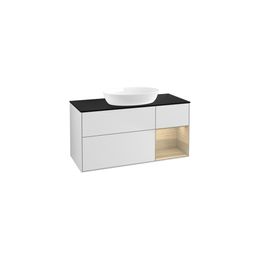 Villeroy & Boch V&B Waschtischunterschrank Wandbeleuchtung Finion 120cm, Pl bla m, Reg Oa ven, wh. m Lac ; Villeroy & Boch (GA72PCMT)