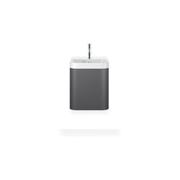 Duravit M&ouml;belwaschtisch Happy D.2 Plus 40x36cm, 1 T, An li, m HL, graph matt (HP4340O80800000)