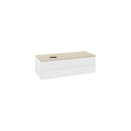 Villeroy & Boch V&B Waschtischunterschrank ohne Frontstruktur, mit Beleuchtung Antao 120x36x50cm, WBP-farbe botti., wh. m Lac ; Villeroy & Boch (L22013MT)