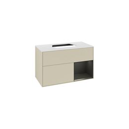Villeroy & Boch V&B Waschtischunterschrank Finion 100, Pl w m, Rg r bla m Lac, si Gr m Lac ; Villeroy & Boch (F371PDHJ)