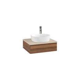 Villeroy & Boch V&B Waschtischunterschrank ohne Frontstruktur Antao 60x19x50cm, HL, WBP-farbe botti., w. wal ; Villeroy & Boch (K07053HM)