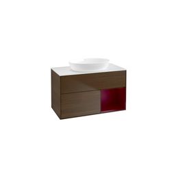 Villeroy & Boch V&B Waschtischunterschrank Wandbeleuchtung Finion 100, Pl wh. m, Reg Peo m Lac, wal ven ; Villeroy & Boch (GA21HBGN)