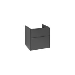 Villeroy & Boch V&B Waschtischunterschrank Subway 3.0 57,2x57,6x47,8cm, m LE/Gr mon., graph. ; Villeroy & Boch (C578L2VR)