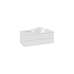 Villeroy & Boch V&B Waschtischunterschrank mit Frontstruktur -Beleuchtung Antao 100x36x50cm, WBP-farbe Lac, glo wh. Lac ; Villeroy & Boch (L20110GF)