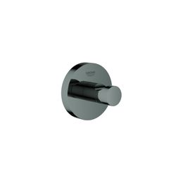 Grohe Bademantelhaken Essentials hard graphite, verdeckte Befestigung (40364A01)