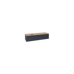 Villeroy & Boch V&B Waschtischunterschrank ohne Frontstruktur Antao 160x50cm, WBP hon. Oa, md bl. m Lac ; Villeroy & Boch (K26011HG)