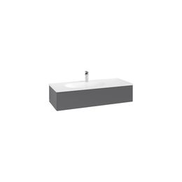Villeroy & Boch V&B Waschtischunterschrank Antao 118,8x25,6x49,3cm, o Fr., Anthrac. m Lac ; Villeroy & Boch (K03000GK)