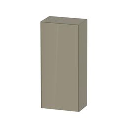 Duravit Halbhochschrank White Tulip 40x24x88cm, 1 T, An re, steingrau hgl (WT1322RH2H2)